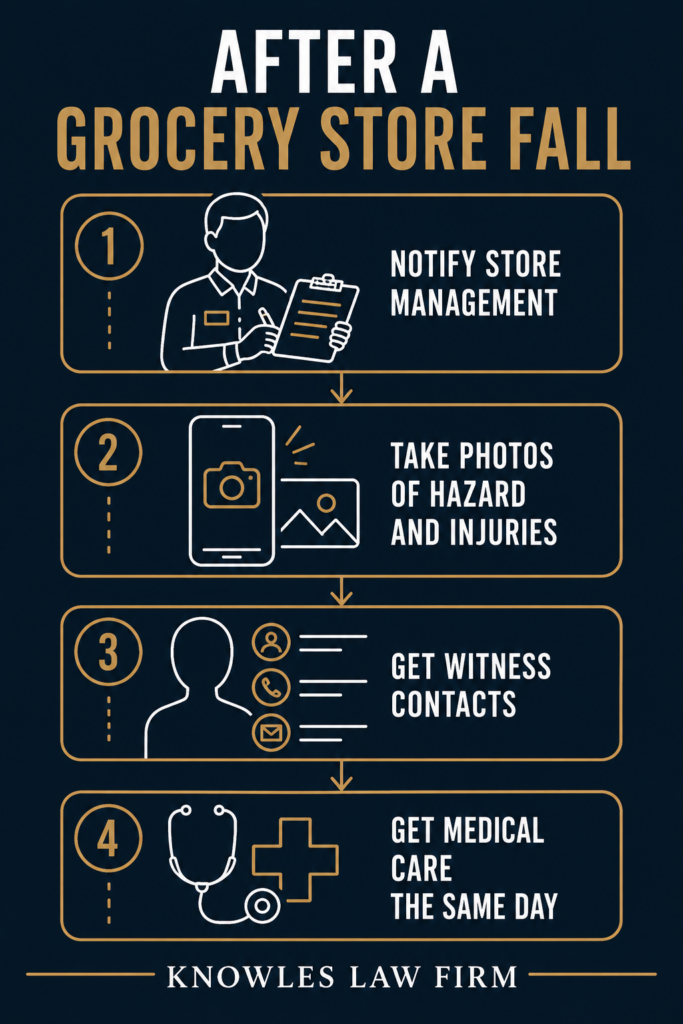 What to Do After a Slip-and-Fall Injury at a Nebraska Grocery Store ...